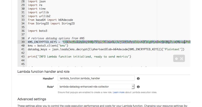 Monitor RDS MySQL using Datadog